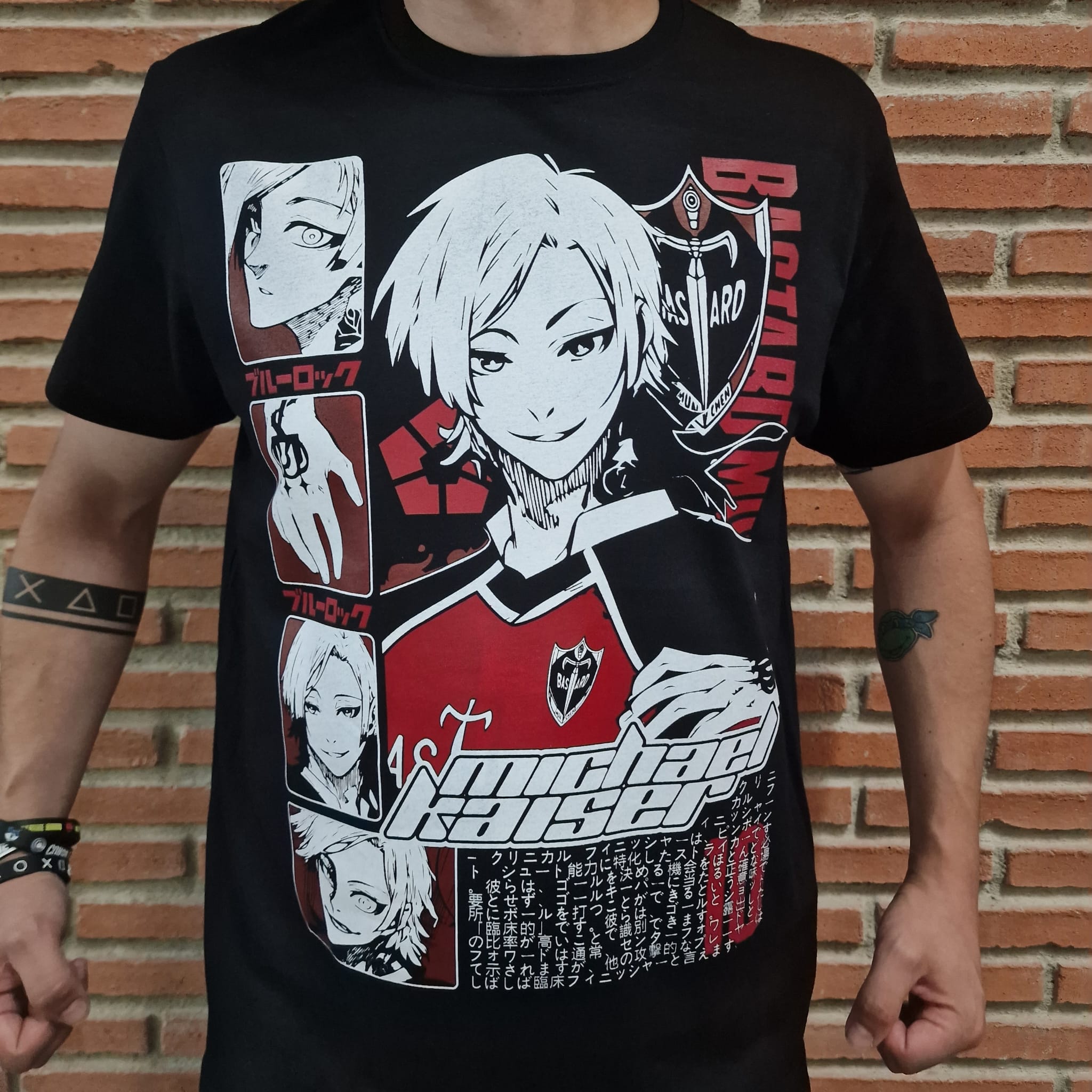 Camiseta Michael Kaiser Blue Lock - Console Corp