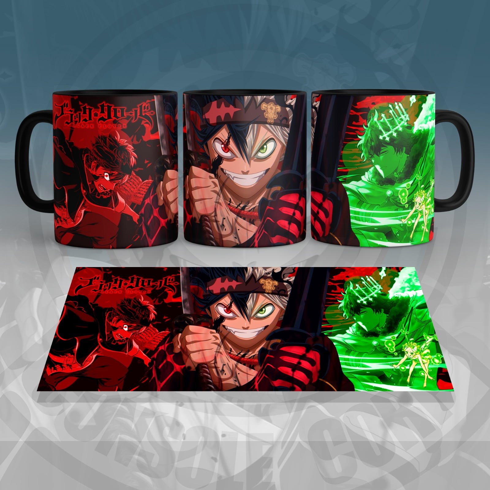 Taza Black Clover Asta - Console Corp