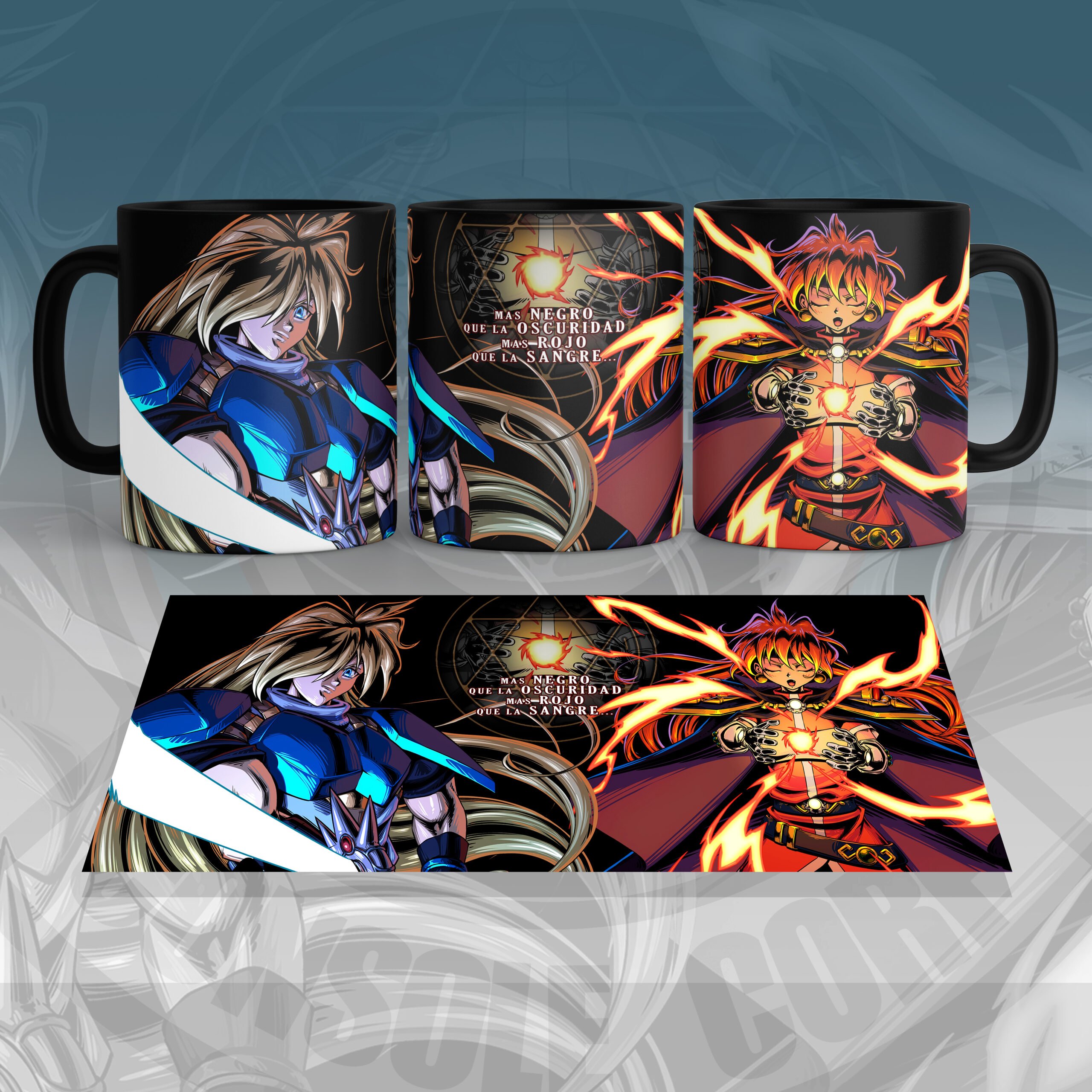 Taza Reena y Gaudi - Slayer - Console Corp